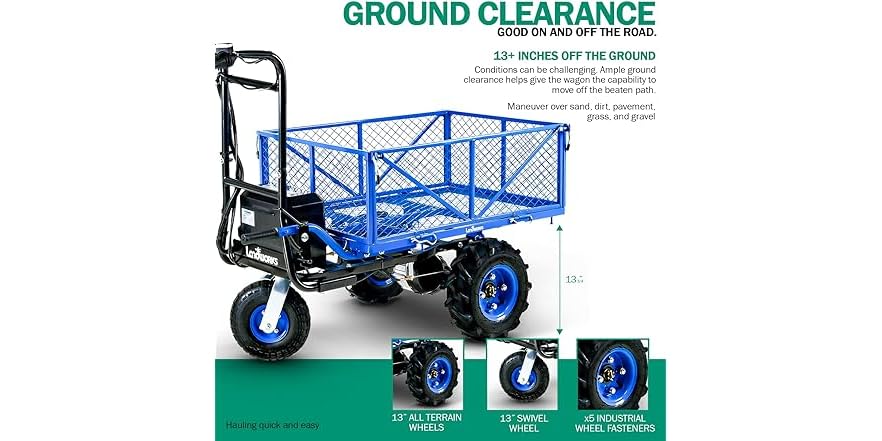 Landworks Utility Service Cart