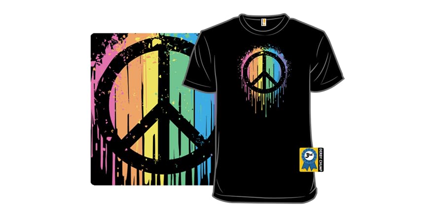Rainbow Drip Peace