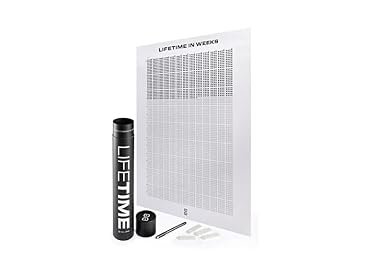 LifeTime 4000 Weeks Wall Calendar
