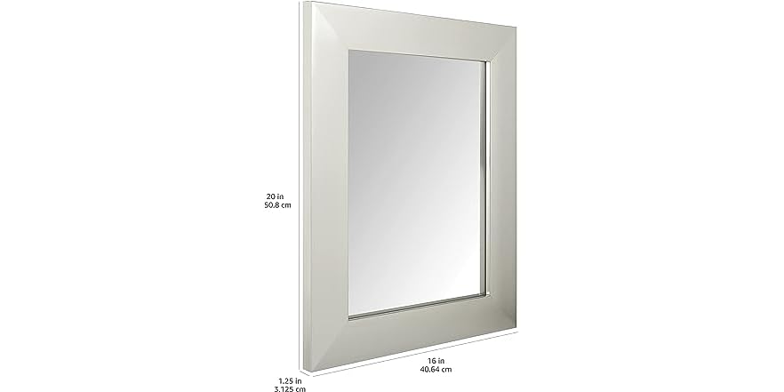 Amazon Basics Rectangular Wall Mirror