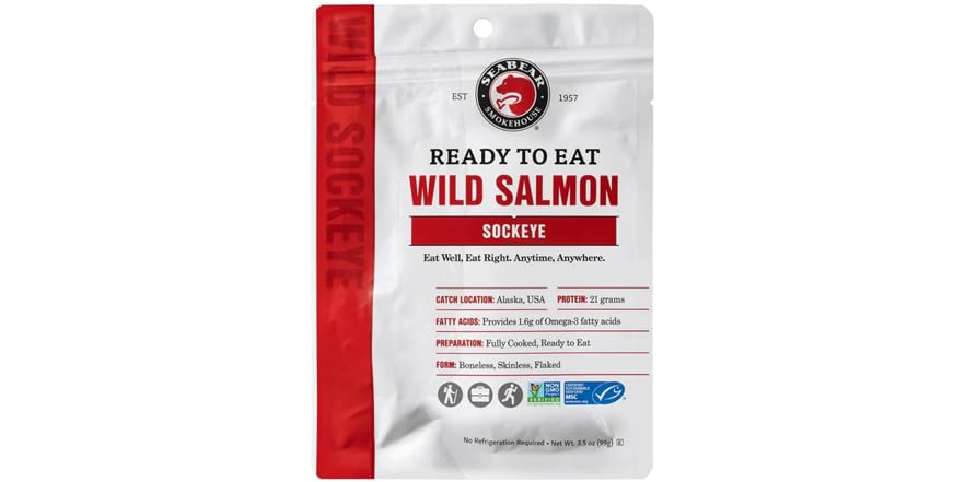 Ready-to-Eat Salmon Variety Pack (4 pack)