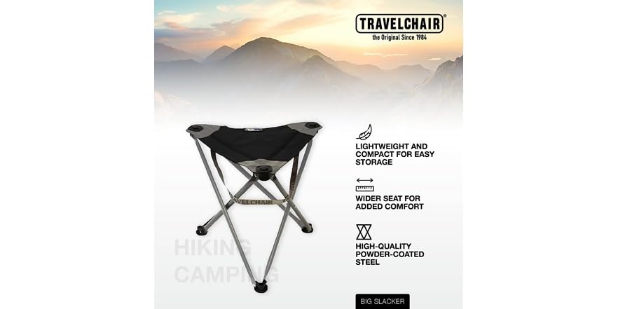 Travel Chair Big Slacker Stool