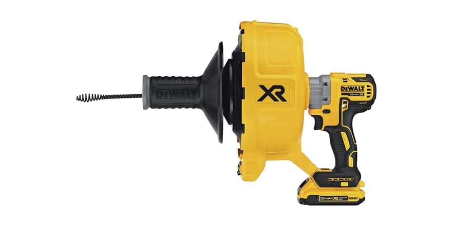 DEWALT DCD200D1 20V MAX XR Drain Snake Kit
