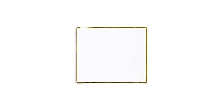 Rectangle Paper Plate, 16 Count