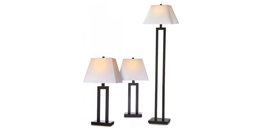 Newport Lighting 3PC Lamp Set