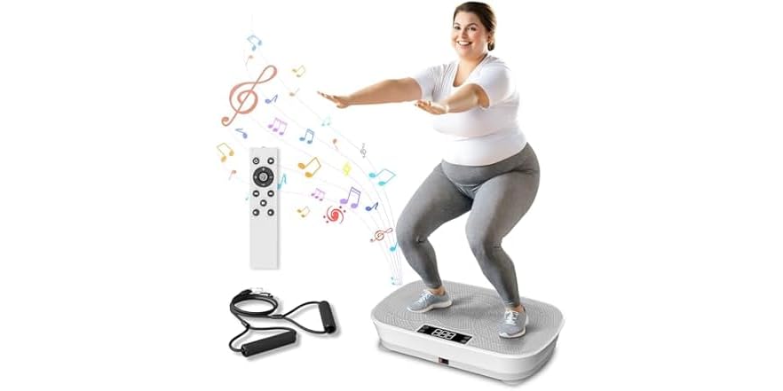 Vibration Bluetooth Plate Exercise Machine