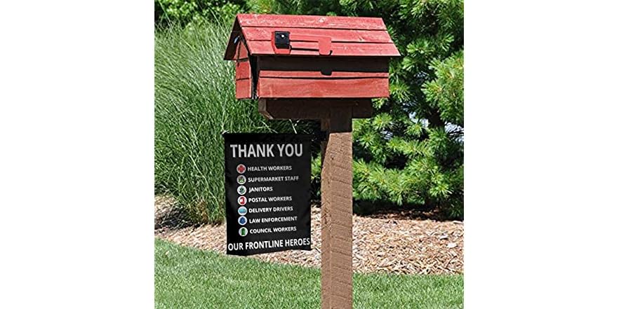 Thank You Essential Workers Garden Flag