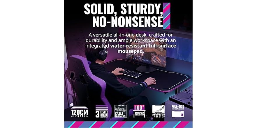 Cooler Master GD120 V1 PC Gaming Desk