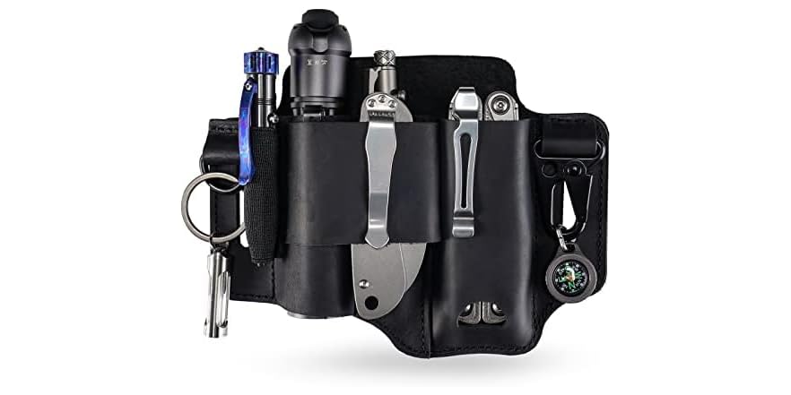 Leather Multitool Belt Organizer