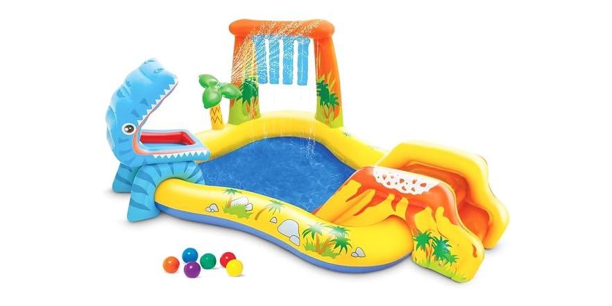 Intex Inflatable Dinosaur Play Center