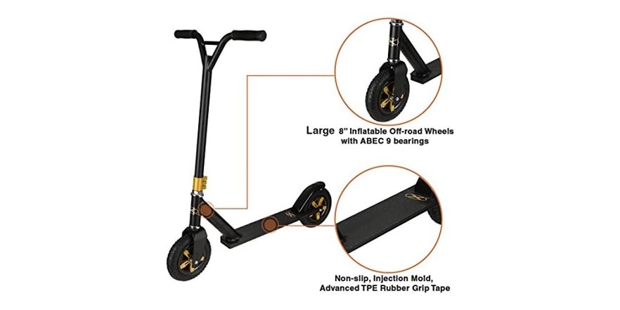Xspec Aluminium Kids Stunt Kick Scooter