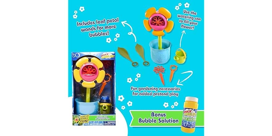 Maxx Bubbles 14" Flower Pot