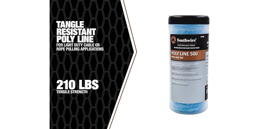 Southwire PL500 Ligne Poly Line 210lb