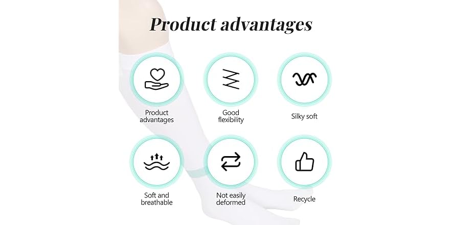 2 Pairs TED Hose Compression Stockings