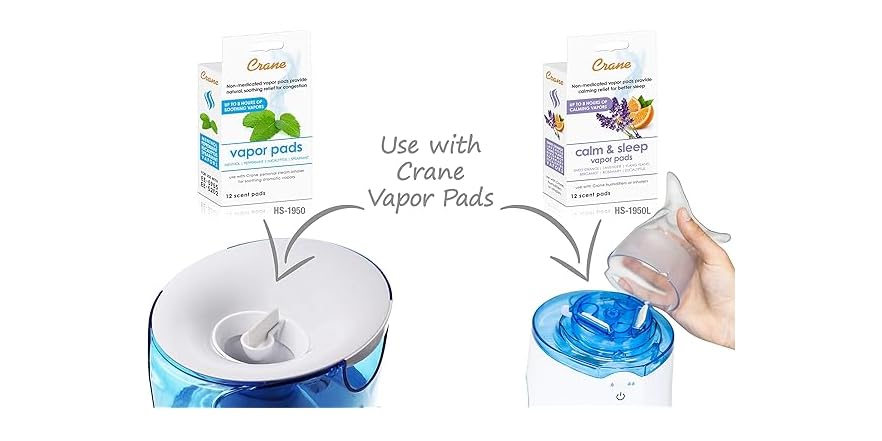 Crane Crane EE-5202 Inhaler & Warm Mist Humidifier