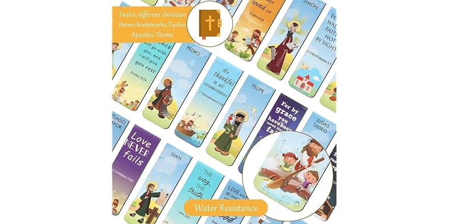 Twelve Apostles Theme Bookmarks