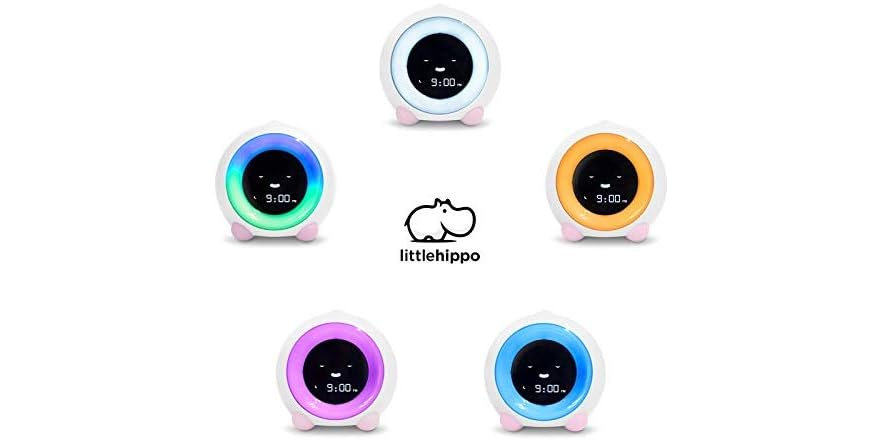 LittleHippo Mella Children's Alarm Clock