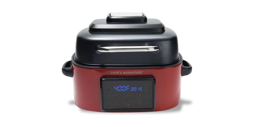 Cook's Essentials 6-qt Air Fryer Grill