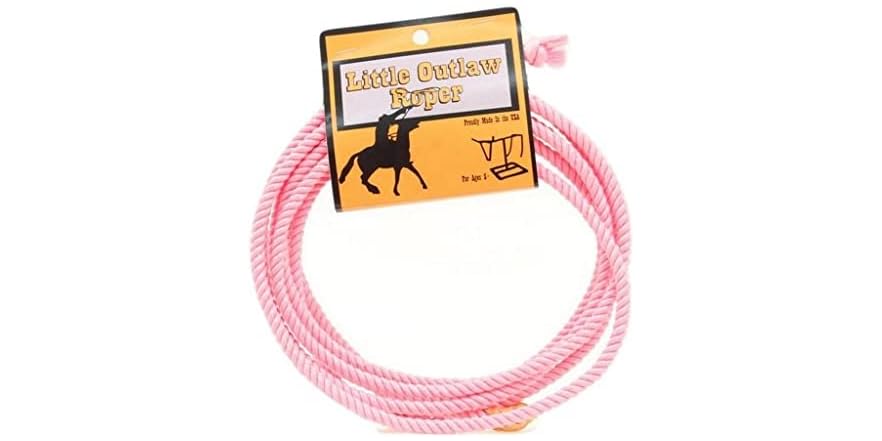 Girls' Little Outlaw Lasso Rope (Pink)