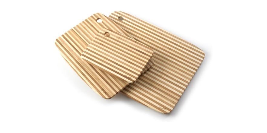 Core Bamboo 3pc Cutting Board Set