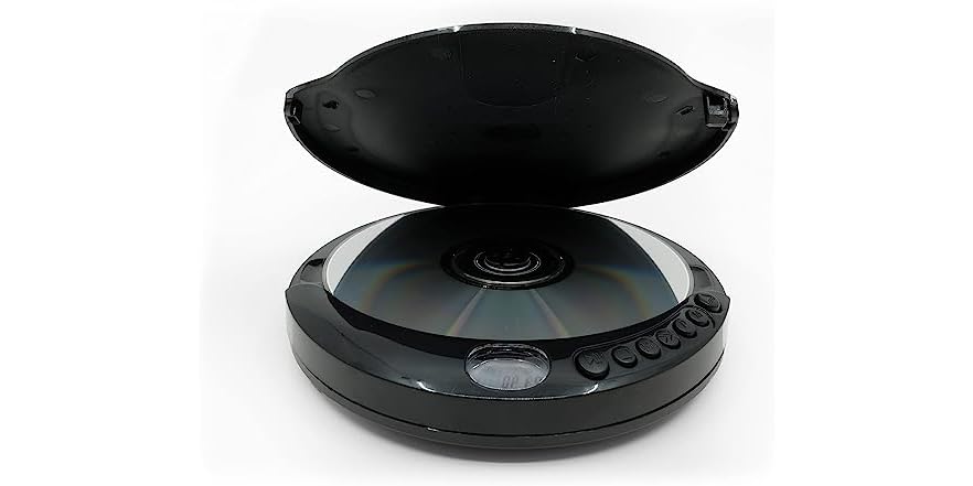 PROSCAN Personal Compact CD Player w/Wired Earbuds