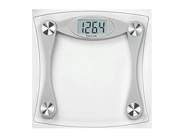 Taylor Glass Digital Bath Scale With LCD