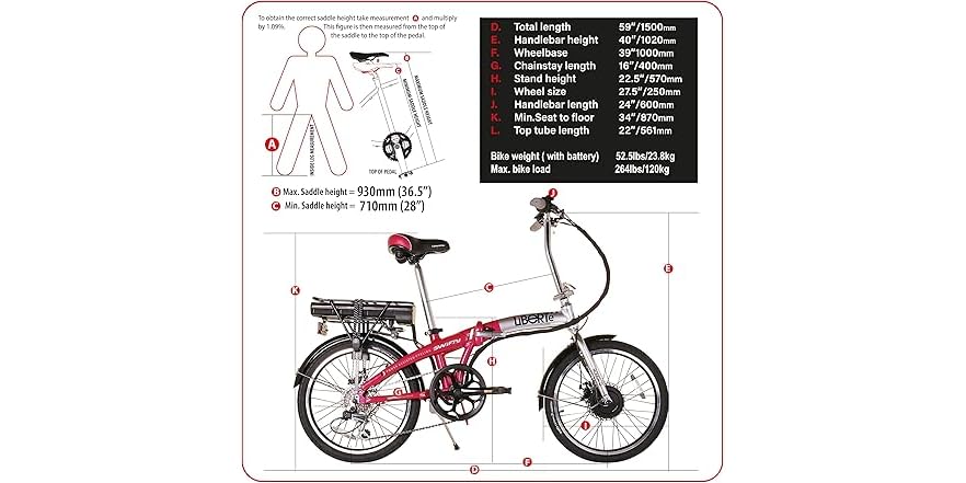 SWIFTY Liberte Folding E-Bike 6-S Adult