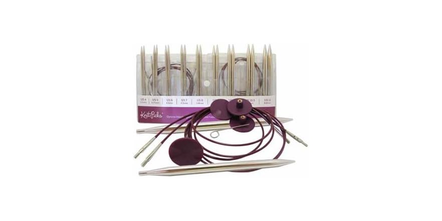 Nickel Plated Knitting Needle Set