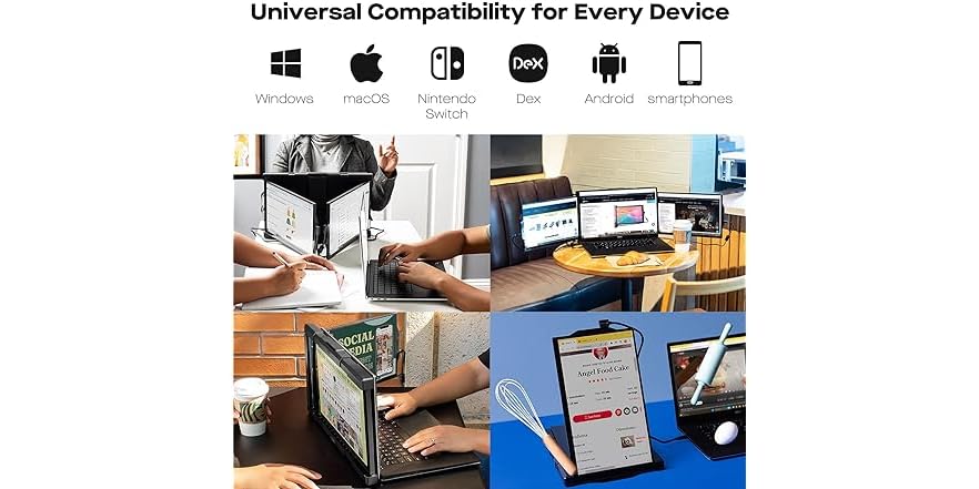 Mobile Pixels Trio 13.3" Triple Monitor