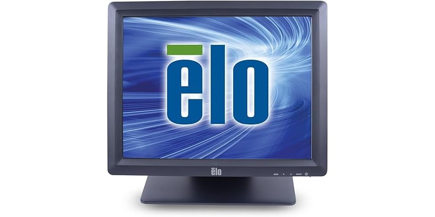 Elo E829550 1517L iTouch Zero-Bezel 15'' LED-Backlit LCD Monitor, Black ...