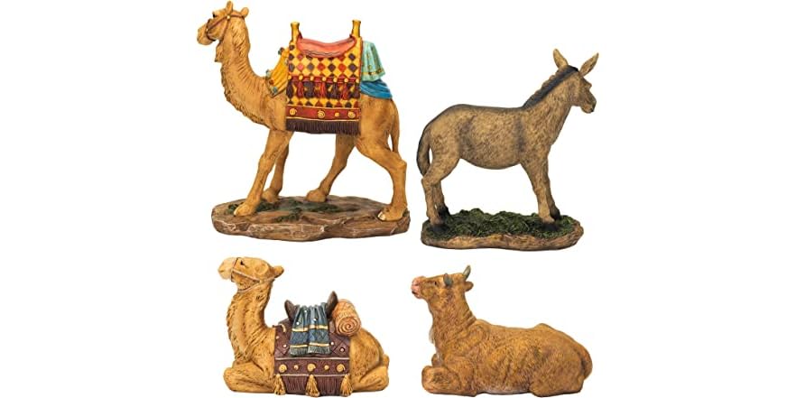 Christmas Nativity Animal Figurines