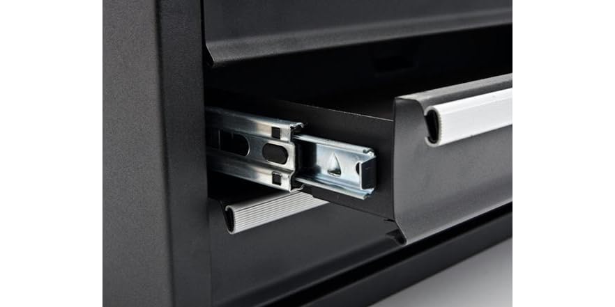 Tactix Three-Drawer Portable Steel Tool Box