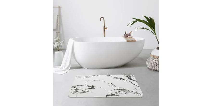 Diatomaceous Quick-Drying Stone Bath Mat