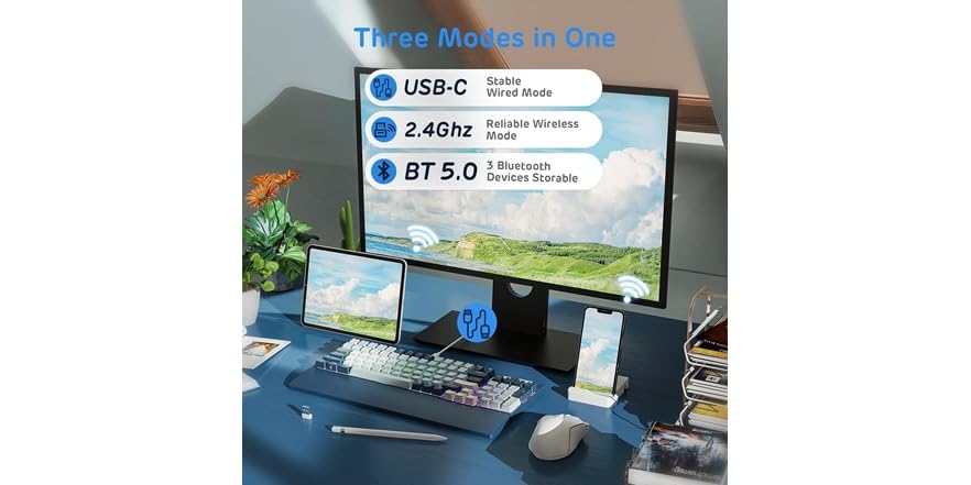 RK96 RGB Limited Wireless Mechanical Keyboard