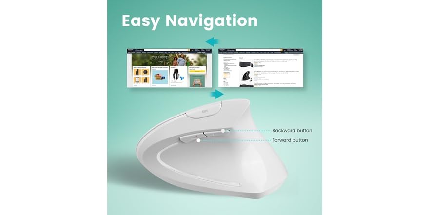 Perixx Ergonomic Bluetooth Vertical Mouse