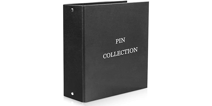 280 Pin Enamel Pin Display Binder