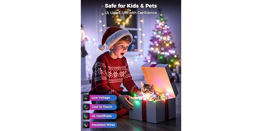 Brightever 360FT 1100 LED Christmas Lights with Remote