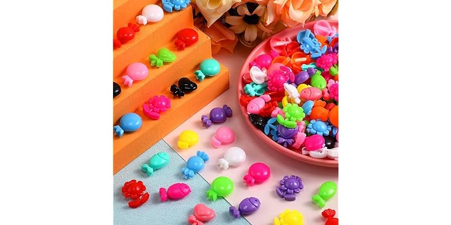 240 PC Self Hinge Hair Clips For Kids