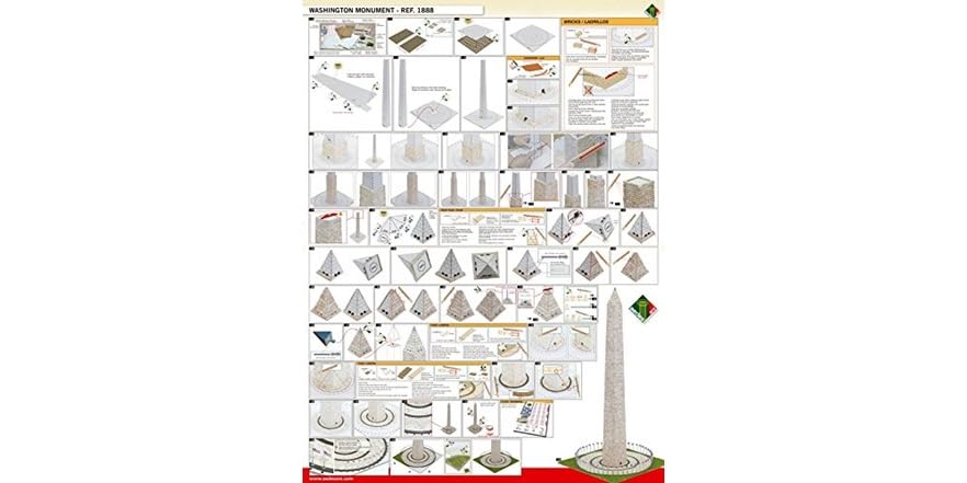 Washington Monument Model Kit