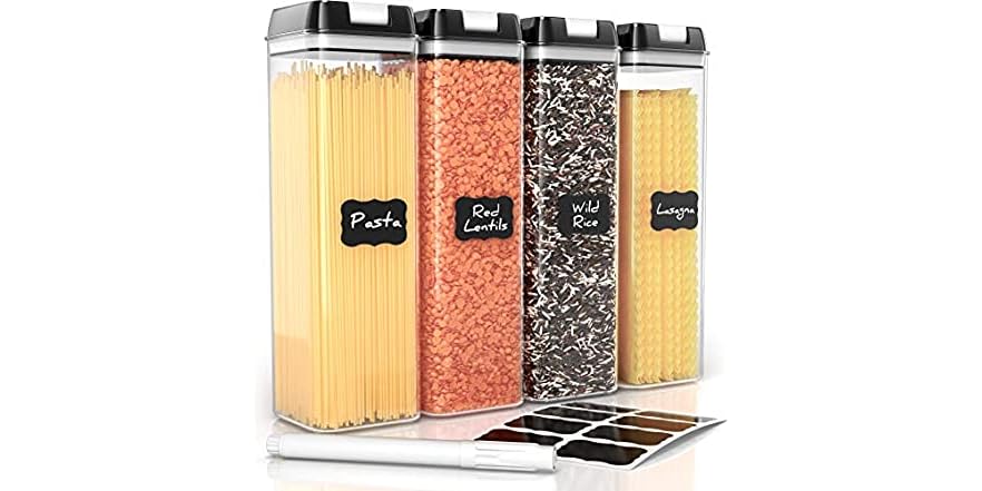 Simply Gourmet Food Storage Containers, 4-Pack