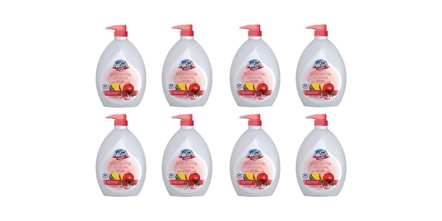 Wish Ultra Body Wash 1 Liter (8-Pack)