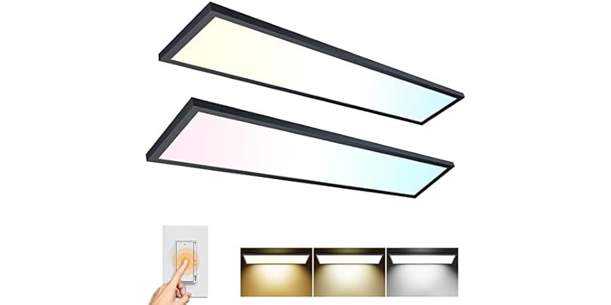AIKVSXER 1x4 LED Flat Panel Light