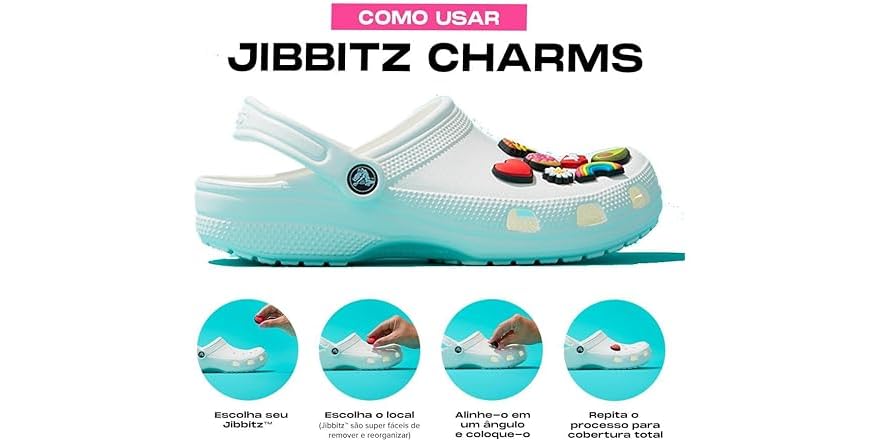 Crocs Jibbitz 5-Pack Happy Candy Charms
