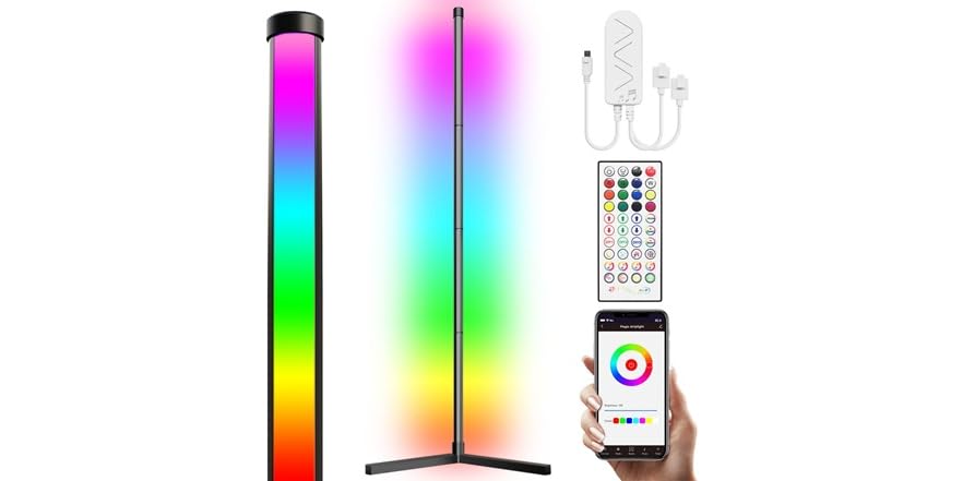 eco4life WiFi Smart Standing LED Lamp