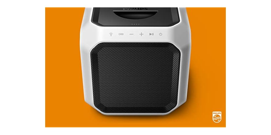 (NEW) Philips X7207 Wireless Bluetooth Party Cube Speaker
