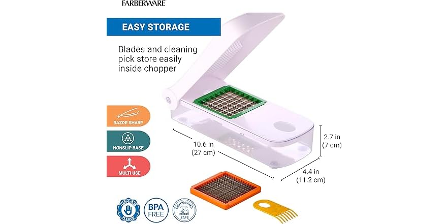 Farberware Vegetable Chopper 2 Blade