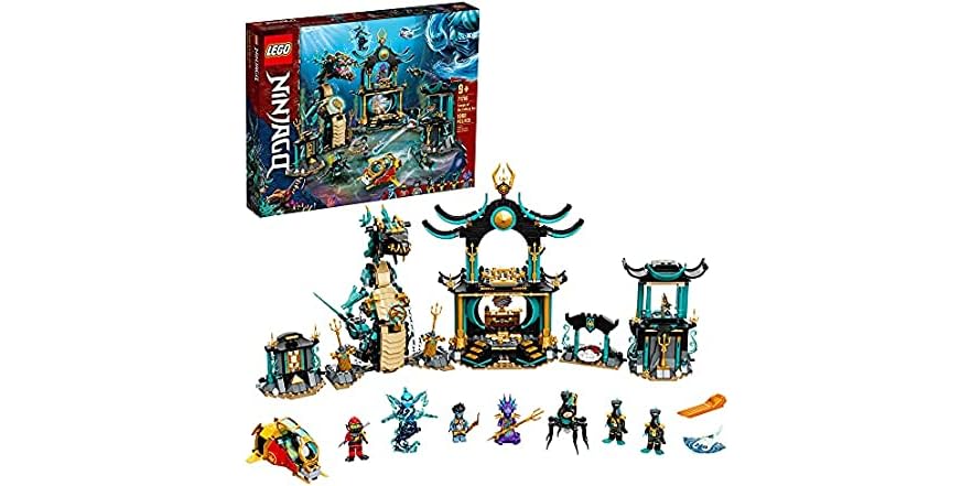 LEGO Temple of The Endless Sea Building Kit