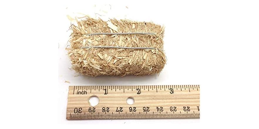 Mini Hay Bale for Autumn Harvest Craft