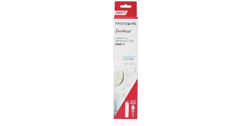 Frigidaire FPPWFU01 PurePour PWF-1 Water Filter 1 Count (Pack of 1)