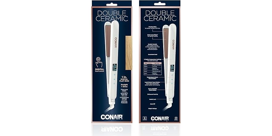 Conair Double Ceramic Flat Iron